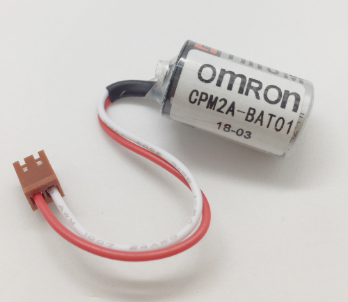 CPM2A-BAT01 3.6V 1000mAh 帶插頭 OMRON原廠正品 (TOSHIBA ER3V) CPM2A / CQM1H PLC ...