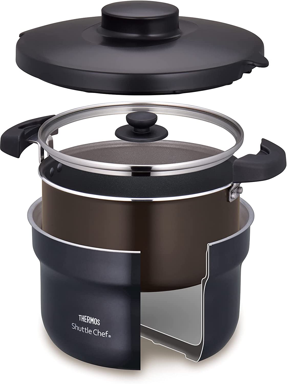 日本公司貨 THERMOS 膳魔師 KBJ-4501 真空 保溫 悶燒鍋 不鏽鋼 4.3L 4~6人 適用IH爐 | Metis直營店 | 樂天市場Rakuten