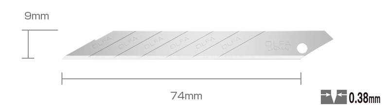 又敗家@日本OLFA美工刀片XB141(10片裝,30°直線刃)適141BS、180Black、180-BT/36、215BS、300、A-1、A-2、A-3、A-5、ES-1、DA-1 ...