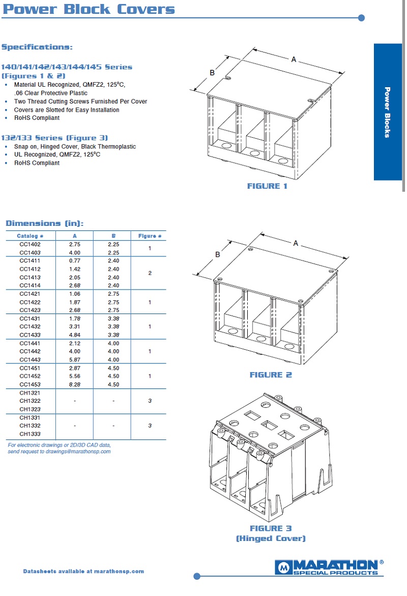 CH1323 marathon 保護蓋 / 132.133 Series Power Block cover (含稅)【佑齊企業 iCmore ...
