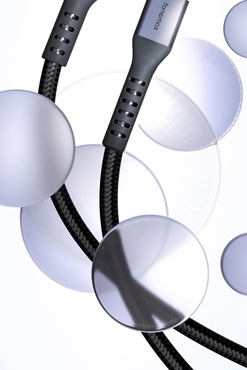 Fonemax Type-C to A+C 二合一 PD 充電線(100W)(1.2M) 超級快充線 閃充線 傳輸線 - Wooo 3C - iOPEN Mall