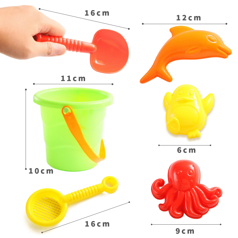 沙灘玩具 6件組/一桶入(促35) 6855 玩沙工具 挖沙玩具 玩沙組 挖沙組 玩沙玩具 沙坑玩具 玩沙 海灘玩具 戶外玩具 ...