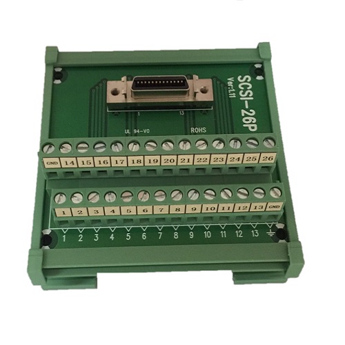 SCSI-26P母頭 CN型 中繼端子台模組 SCSI端子台轉接板(含稅)【佑齊企業 iCmore】 | 佑齊企業電子商城直營店 | 樂天市場 ...