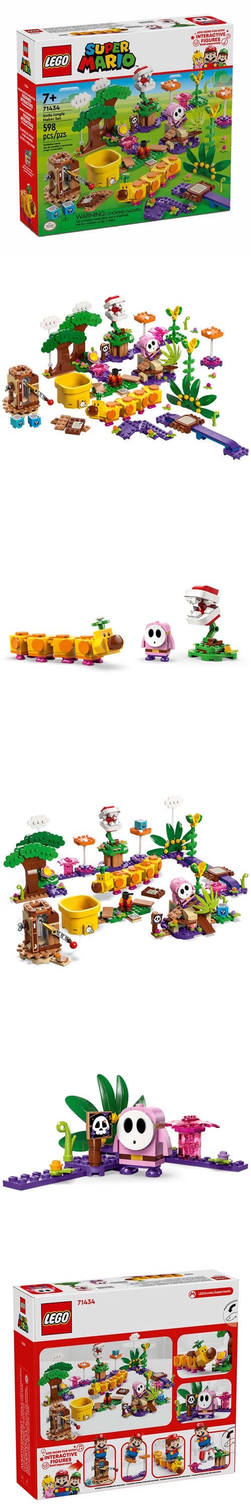 樂高LEGO 71434 Super Mario 瑪利歐系列 蘇打叢林 創作組合 | 東喬精品百貨商城直營店 | 樂天市場Rakuten